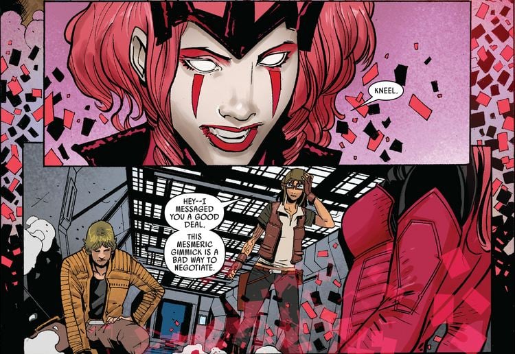 Luke and Han in the Queen's Hungry Hands in Doctor Aphra #7 - Star Wars ...