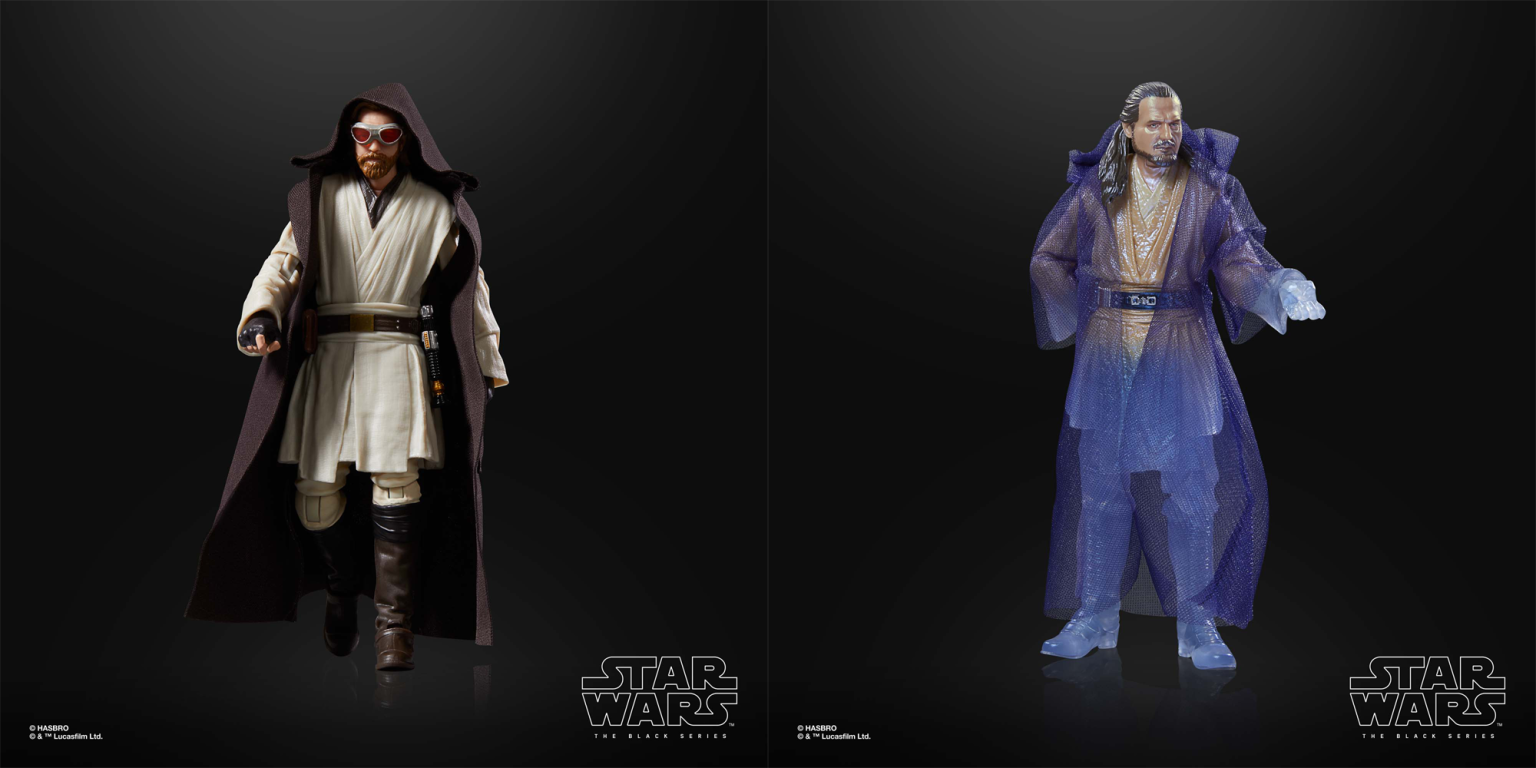 First Look: Hasbro Reveals Force Ghost Qui-Gon and Obi-Wan Jedi Legend ...