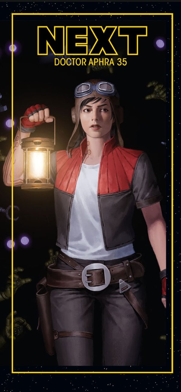 Review: 'Doctor Aphra' #34 - 'Resonance' Pits Aphra and Luke Skywalker ...