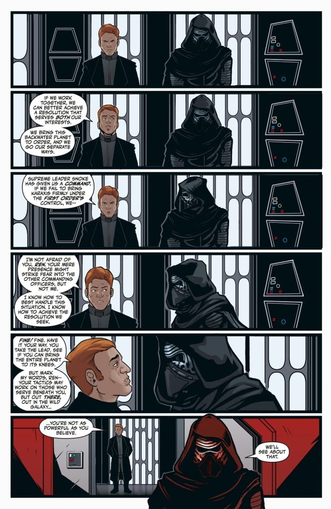 Exclusive Kylo Ren And General Hux Are Up To No Good In Preview Of Hyperspace Stories 8