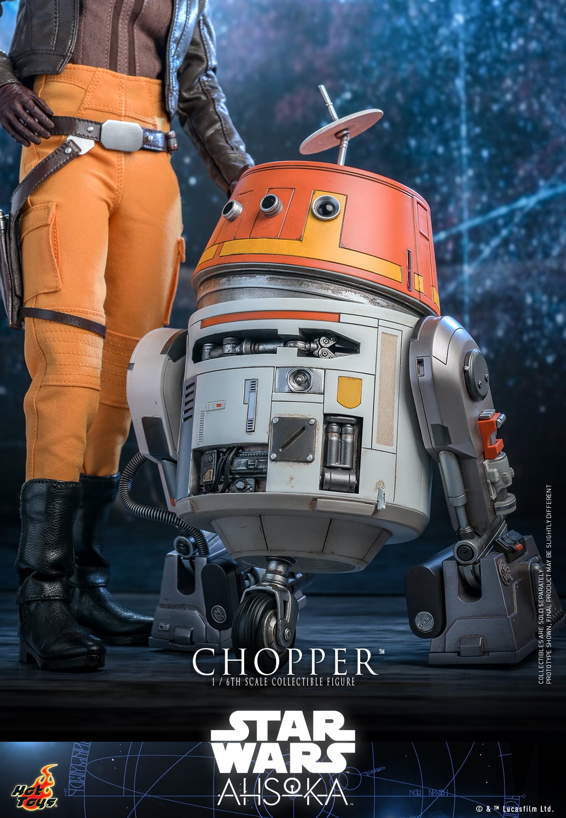 Hot Toys Announce Chopper and Tease Hera Figures from 'Ahsoka' - Star ...