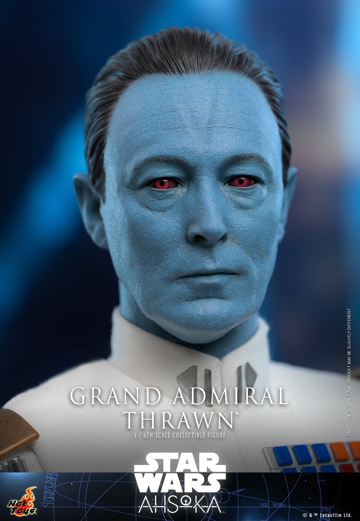 Grand Admiral Thrawn Returns in 1:6 Scale with New Hot Toys Figure ...