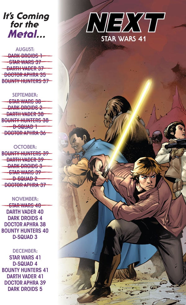 Review: 'Star Wars' #40 - "Droid Disaster" Is a Slow Build but Ends on ...