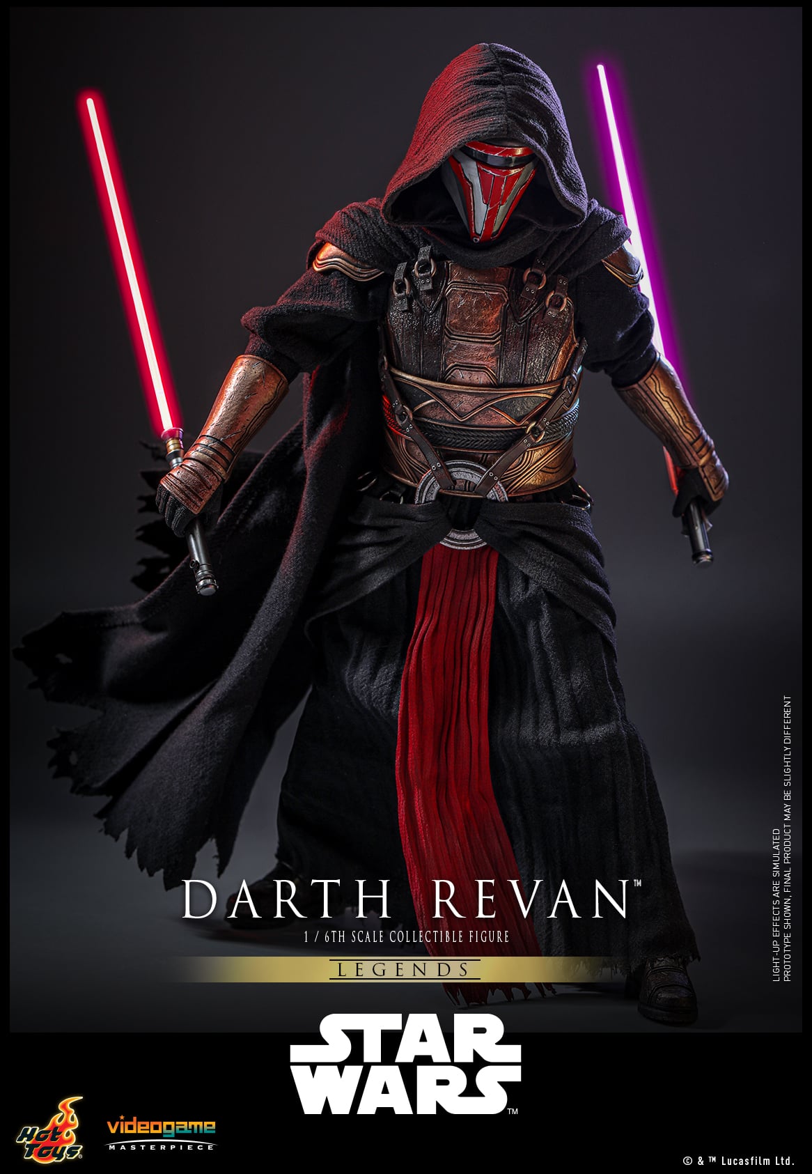Hot Toys Unleashes the Power of the Dark Side with Revan, Starkiller ...