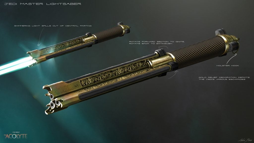 'The Acolyte' Concept Art Reveals Early Looks At Lightsaber Designs ...