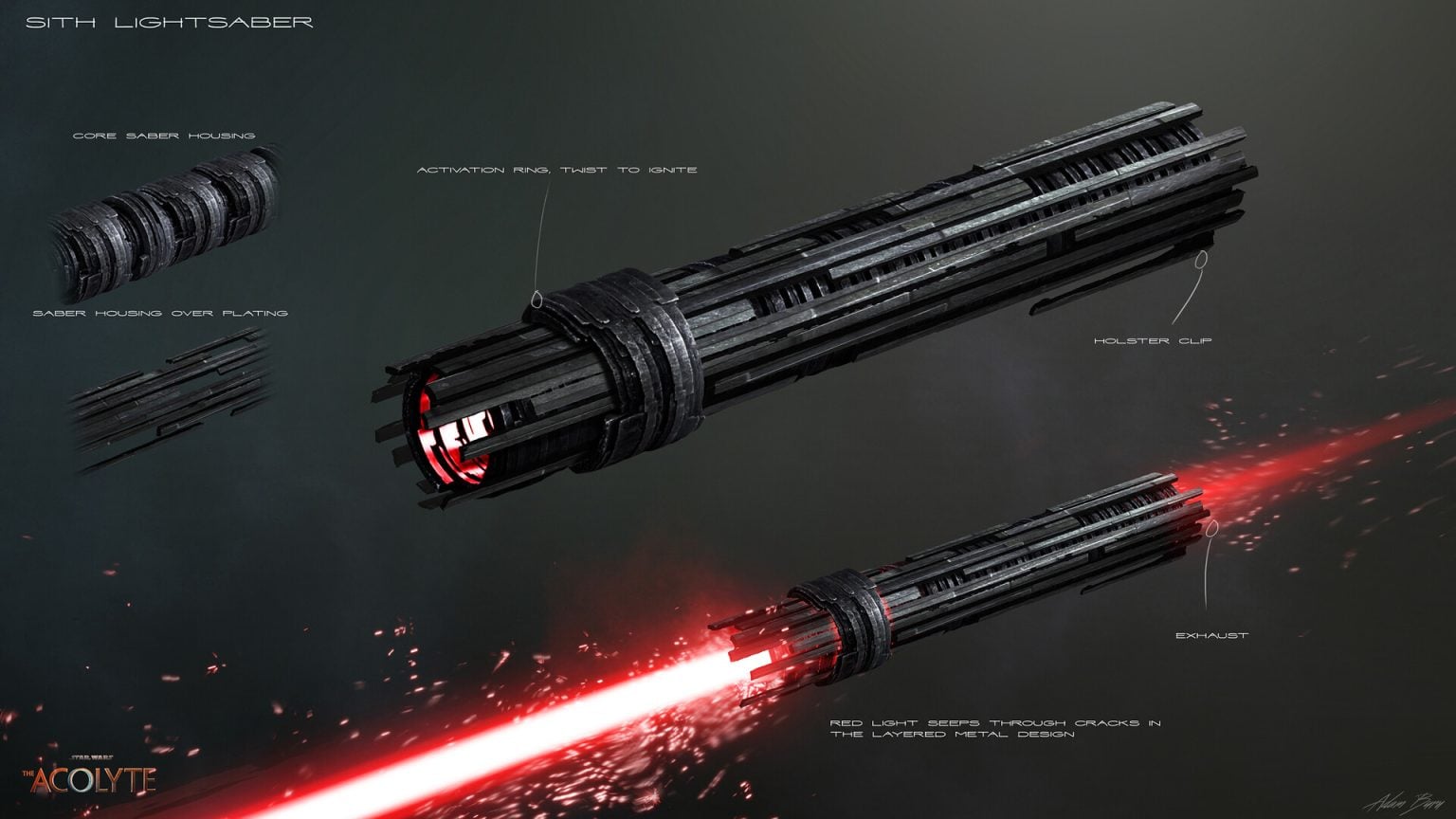 'The Acolyte' Concept Art Reveals Early Looks At Lightsaber Designs ...