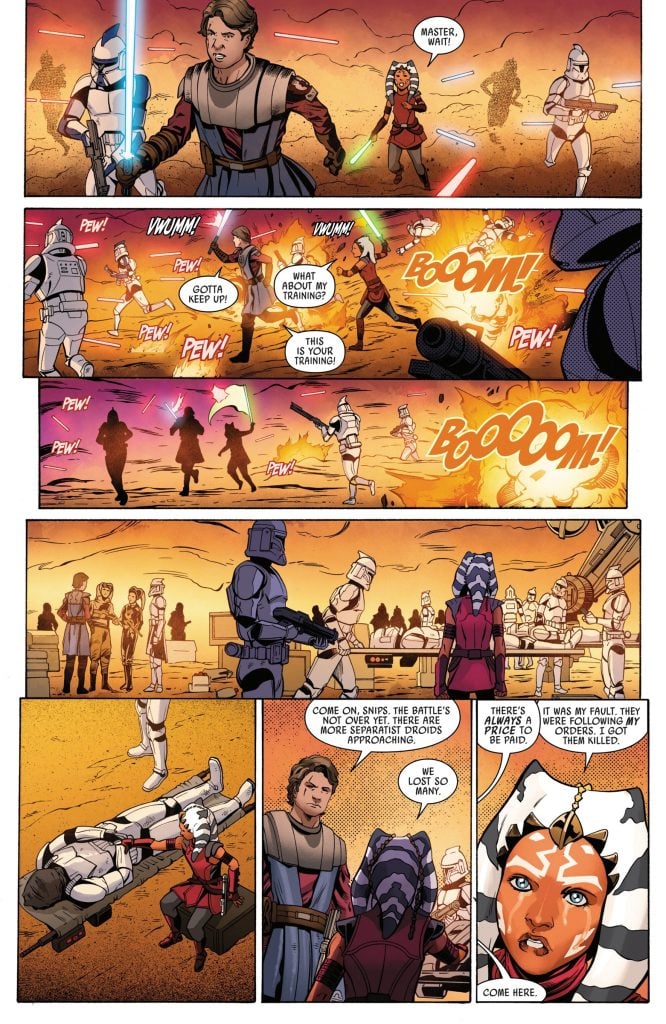 Review: 'Ahsoka' #5 - 'Shadow Warrior' Adaption Gets Lost in ...