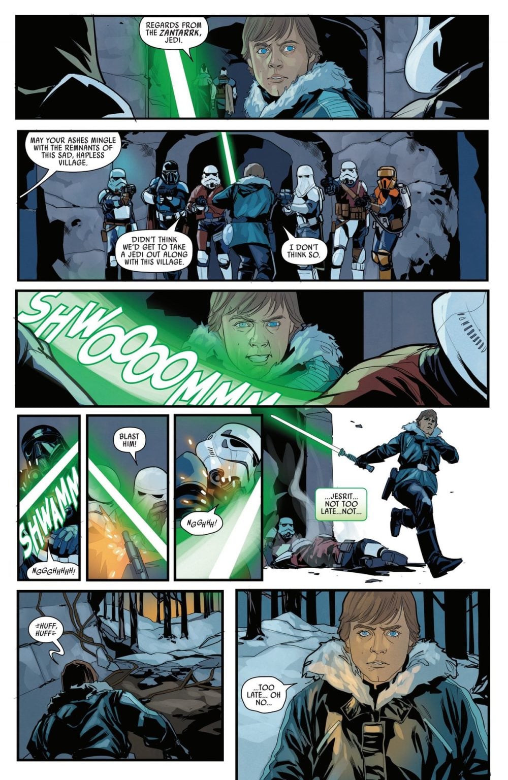 'Star Wars' #2 Review - Luke Skywalker Goes on a Quest for a Jedi ...