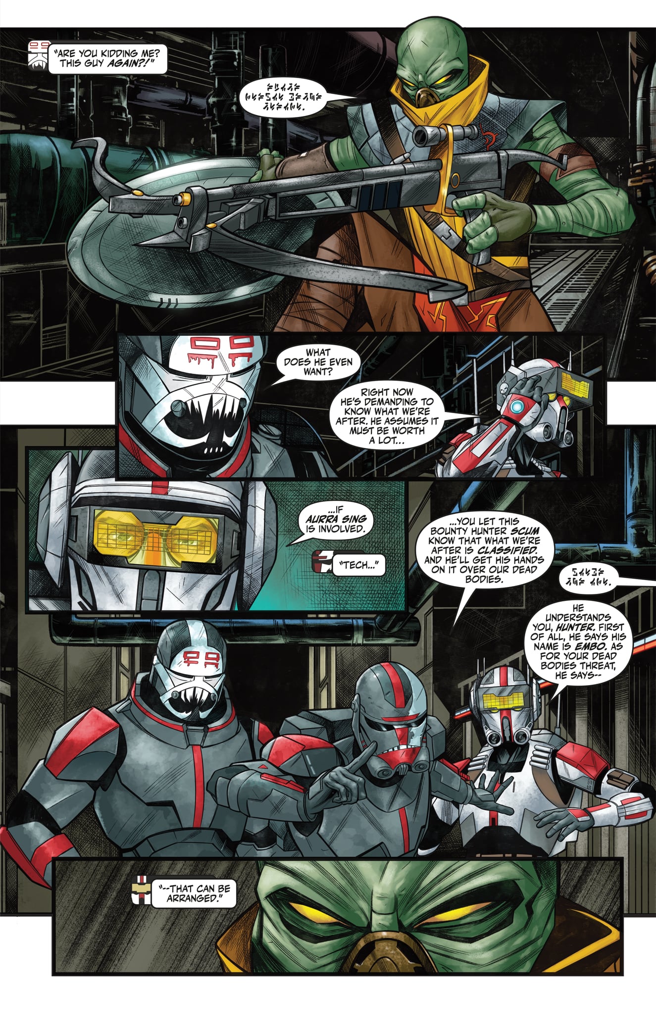 Review – ‘The Bad Batch: Ghost Agents’ Issue #4 Finds the Batch Making ...
