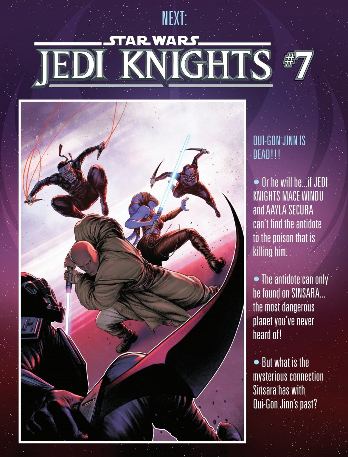 Review: 'Jedi Knights' #6 Puts Qui-Gon Jinn's Past on Blast - Star Wars ...