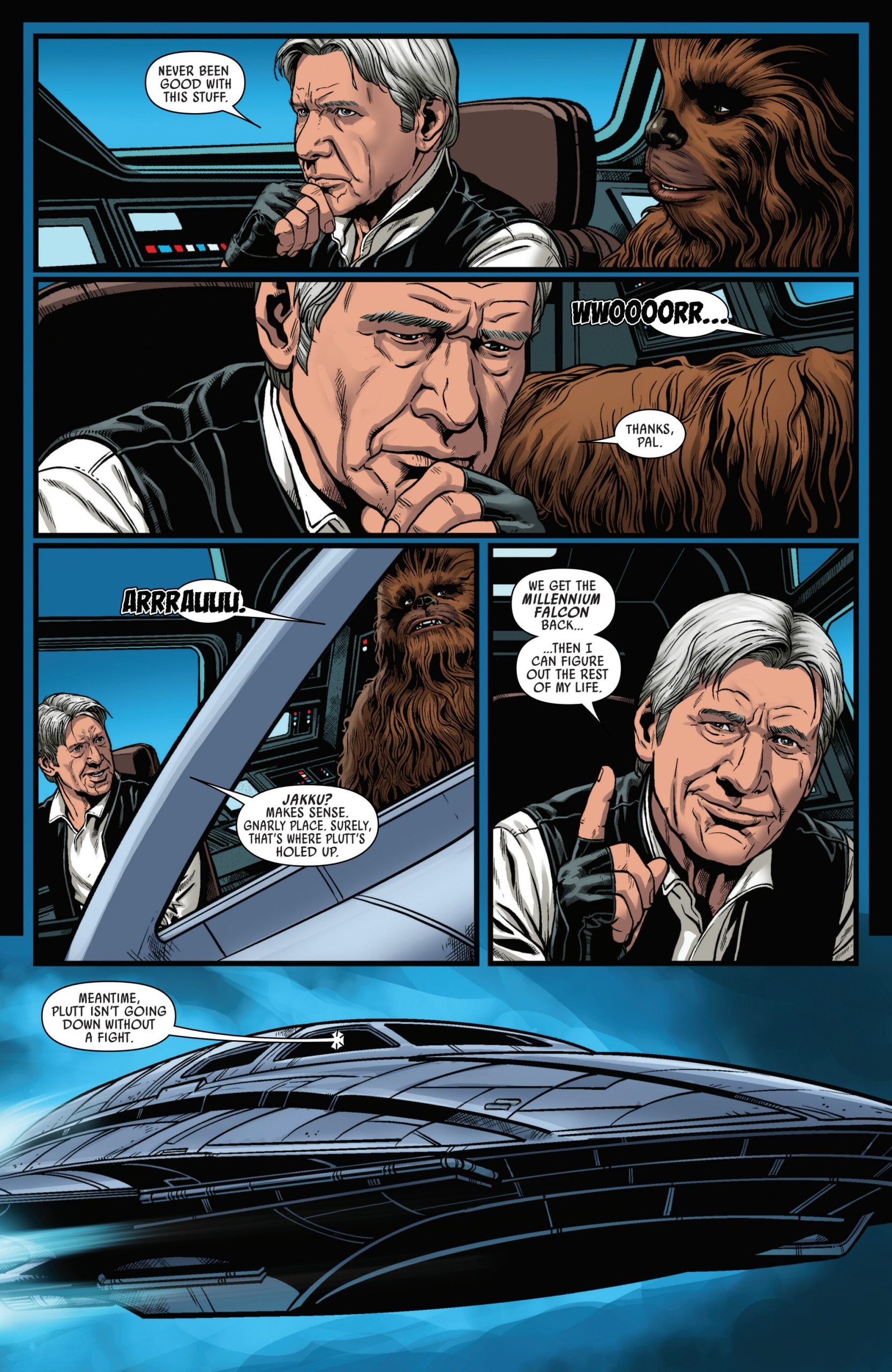 ‘Han Solo: Hunt for the Falcon’ #3 Review – Han and Chewie Finally ...