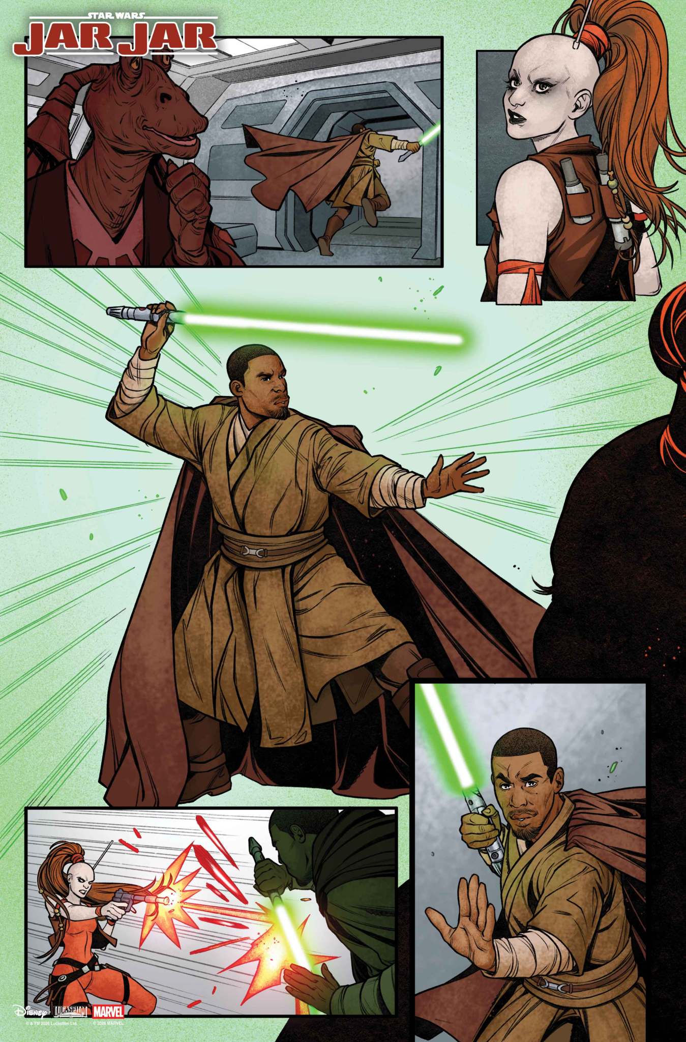 Preview: Jar Jar Binks Teams Up With Kelleran Beq in the Upcoming One ...